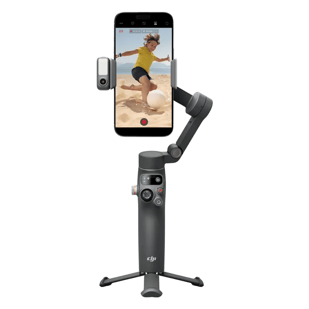 Buy DJI Osmo 7P 3-Axis Gimble for Mobile (Gesture Control, Black) Online - Croma